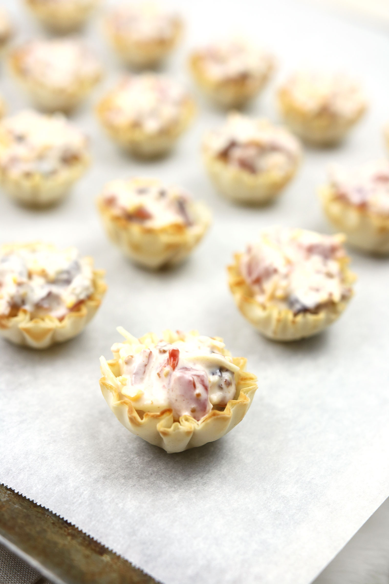 Oozy & Cheesy Bacon RO*TEL Appetizer Cups for Holiday Gatherings ...