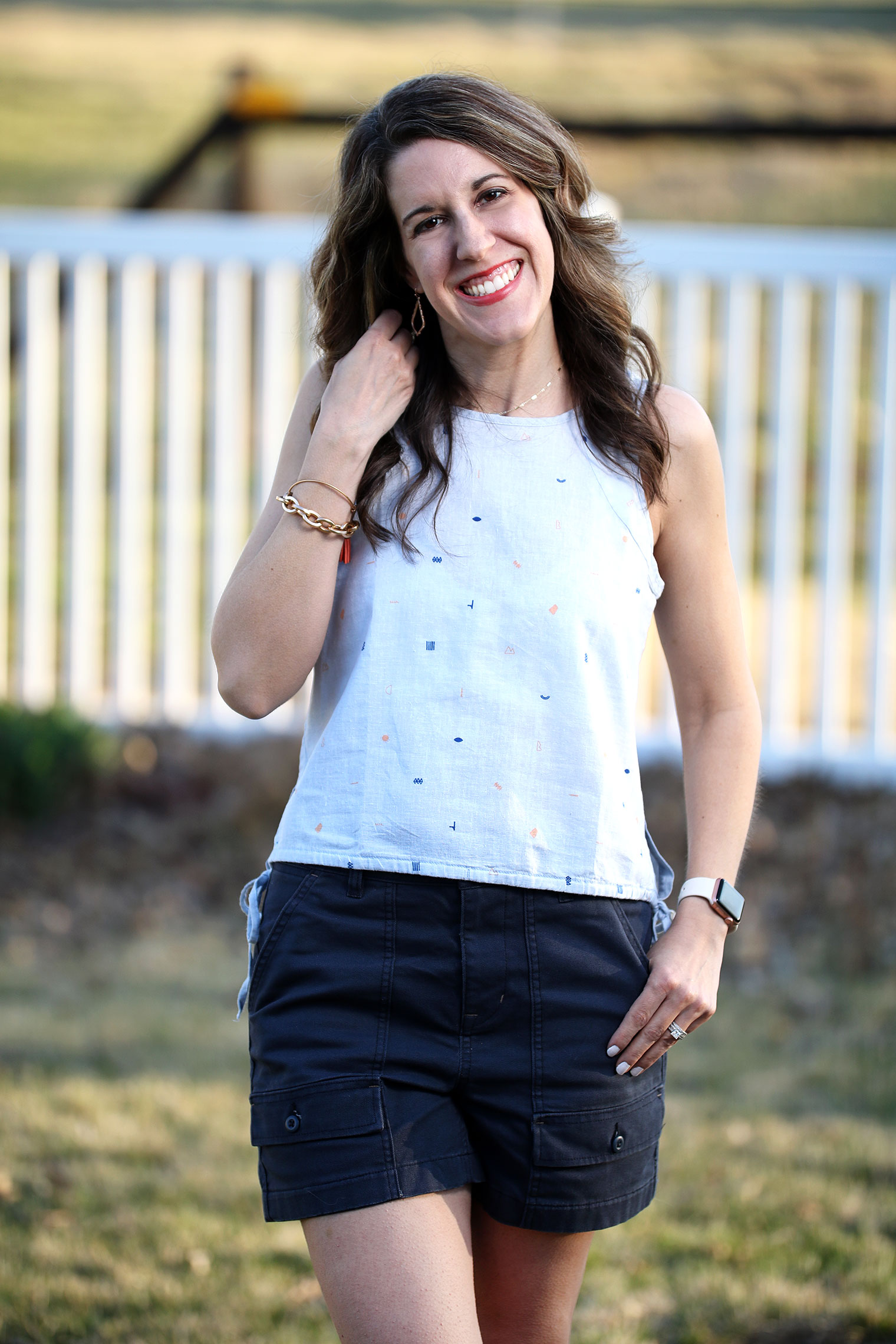 Two Stylish & Outdoorsy Looks for the Spring - Curly Crafty Mom