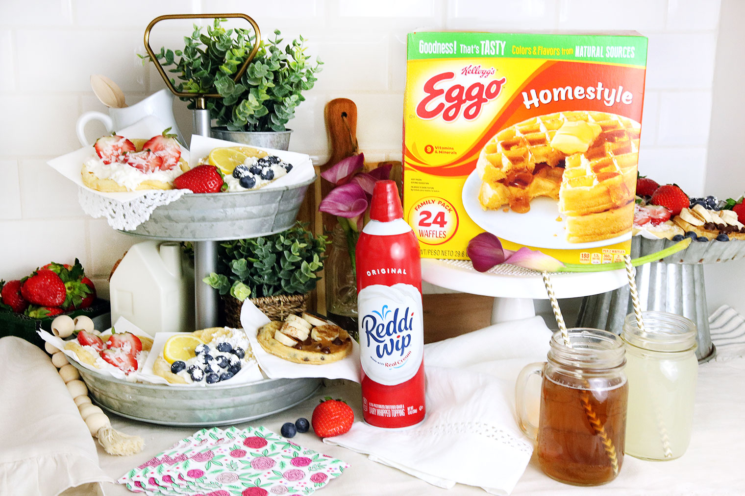 How to Host a Waffle Tea Party, Perfect for Tween Girls - Curly Crafty Mom