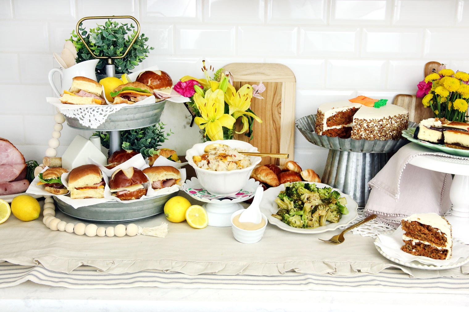 A Spring Ladies' Luncheon - Curly Crafty Mom