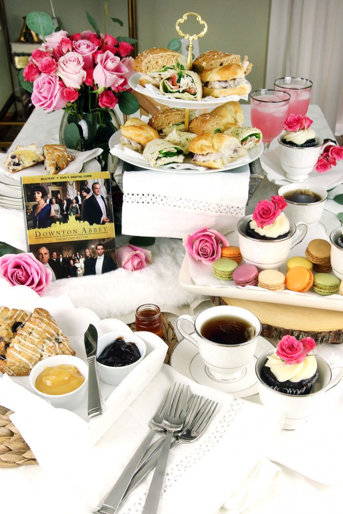 How to Host an Easy & Elegant Downton Abbey Tea Party - Curly Crafty Mom