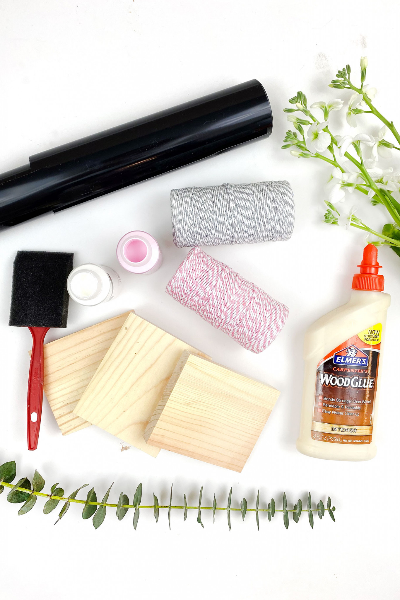 Farmhouse Mini Stacked Books DIY - Curly Crafty Mom