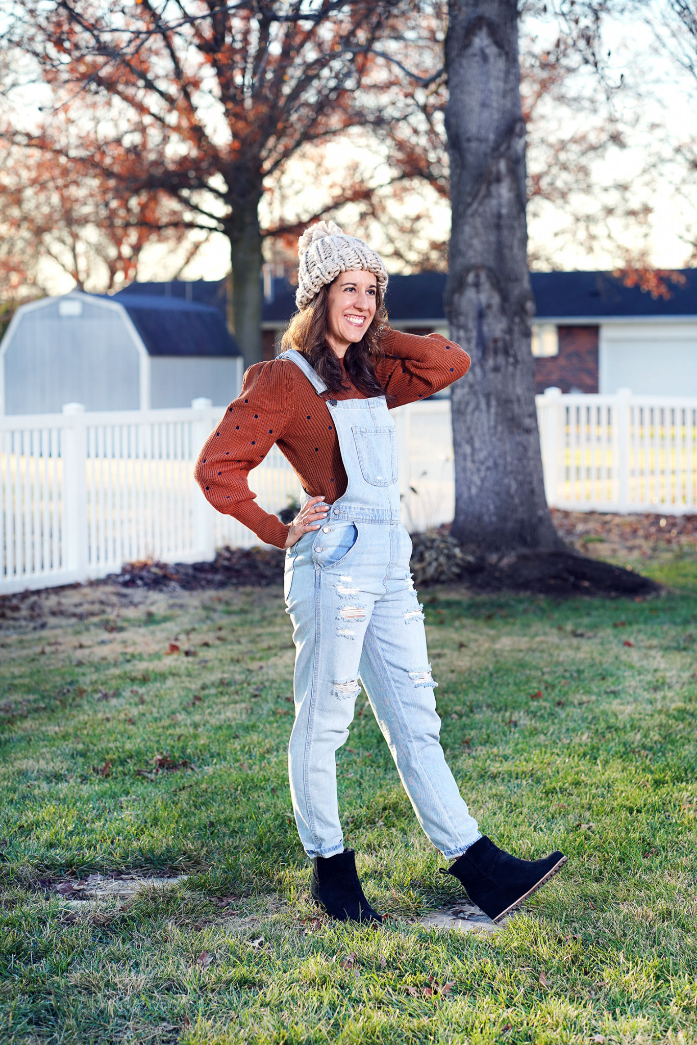 Thursday Fashion Files Link Up #285 – Styling Overalls for the Winter ...