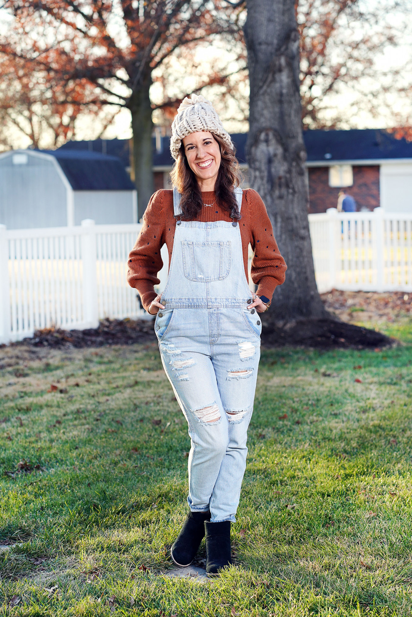 Thursday Fashion Files Link Up #285 – Styling Overalls for the Winter ...