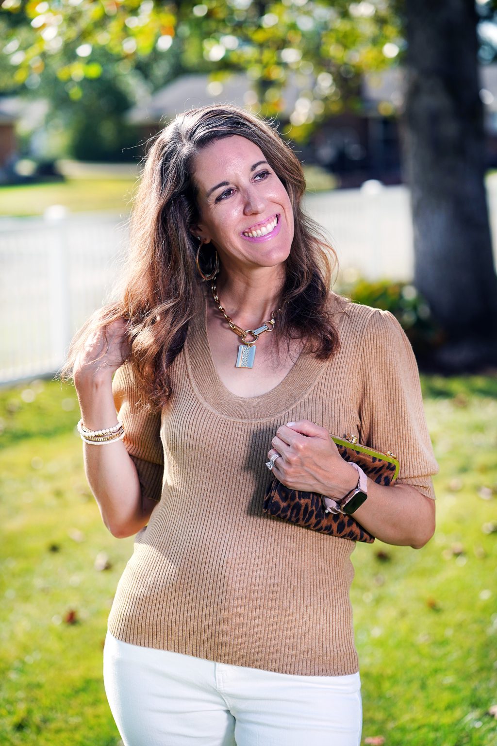 Thursday Fashion Files Link Up #327 – Glitzy Puff Sleeved Top - Curly ...