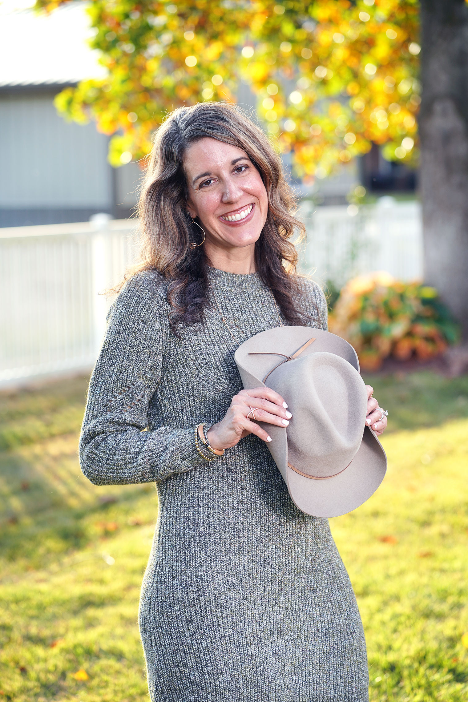 Cozy Knit Sweater Dress + 2 Bonus Fall Outfits - Curly Crafty Mom