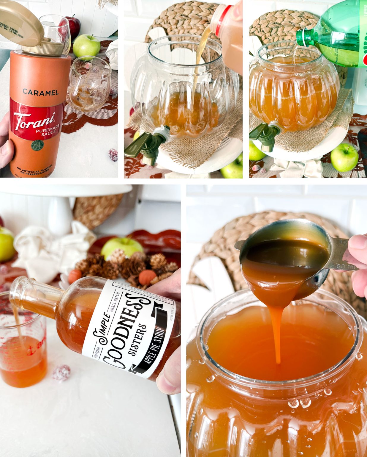 Thanksgiving Caramel Apple Spiked Punch {Simple Goodness Sisters ...