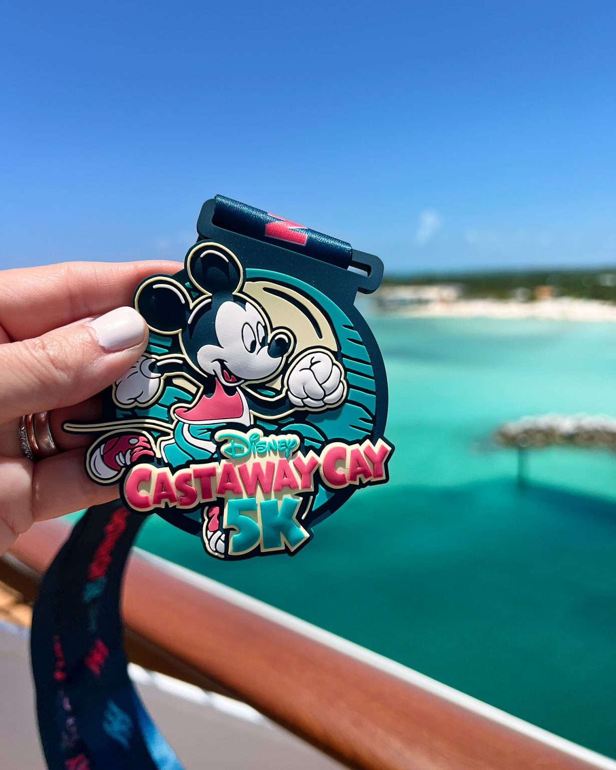 Disney's Castaway Cay 5K - Curly Crafty Mom
